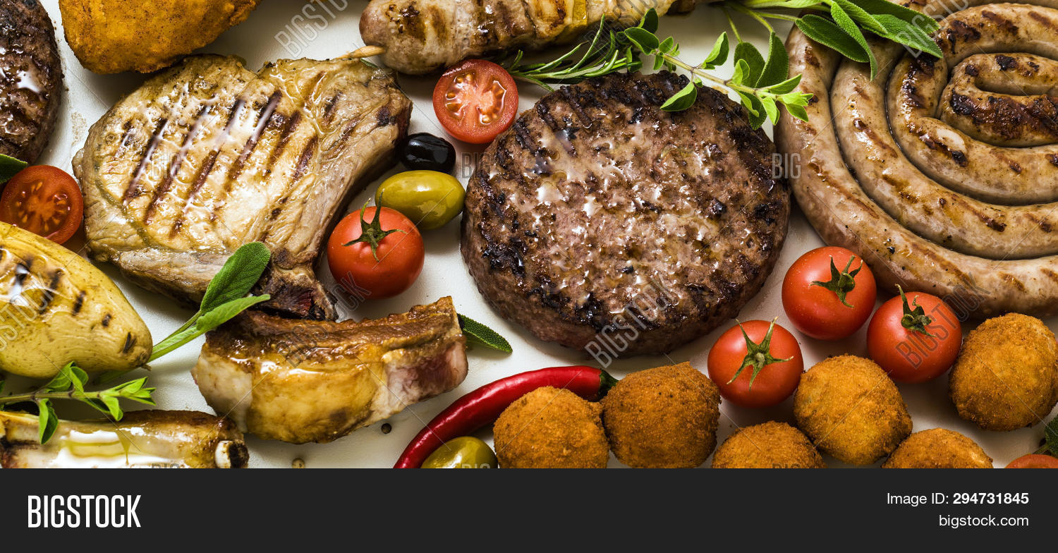Bbq Meat Party Image & Photo (Free Trial) | Bigstock