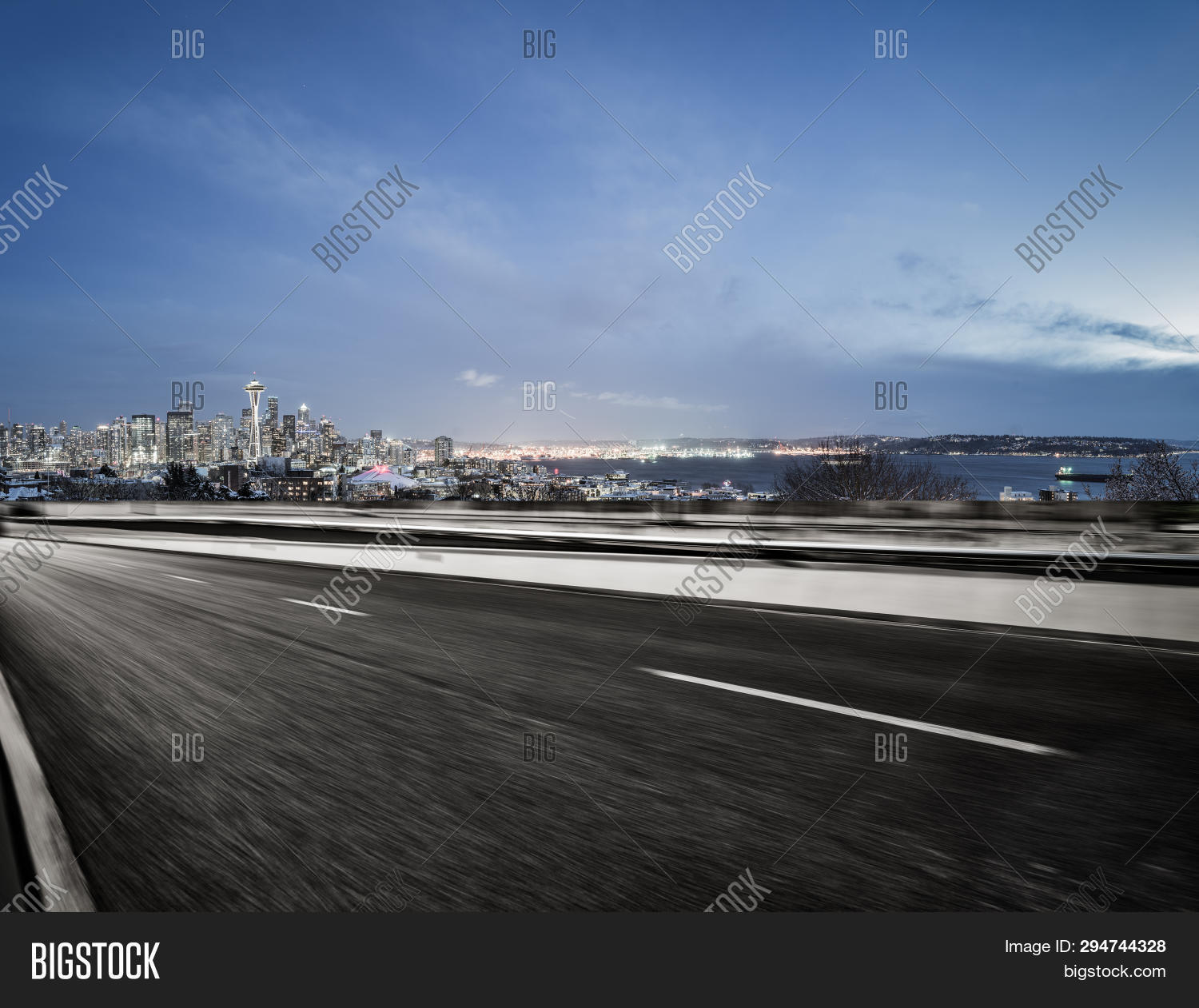 Empty Highway Road Image & Photo (Free Trial) | Bigstock