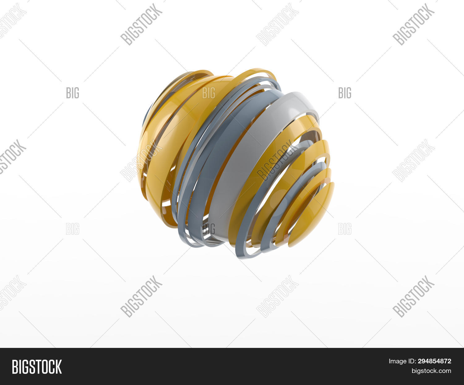 Sliced Sphere Breaks Image & Photo (Free Trial) | Bigstock