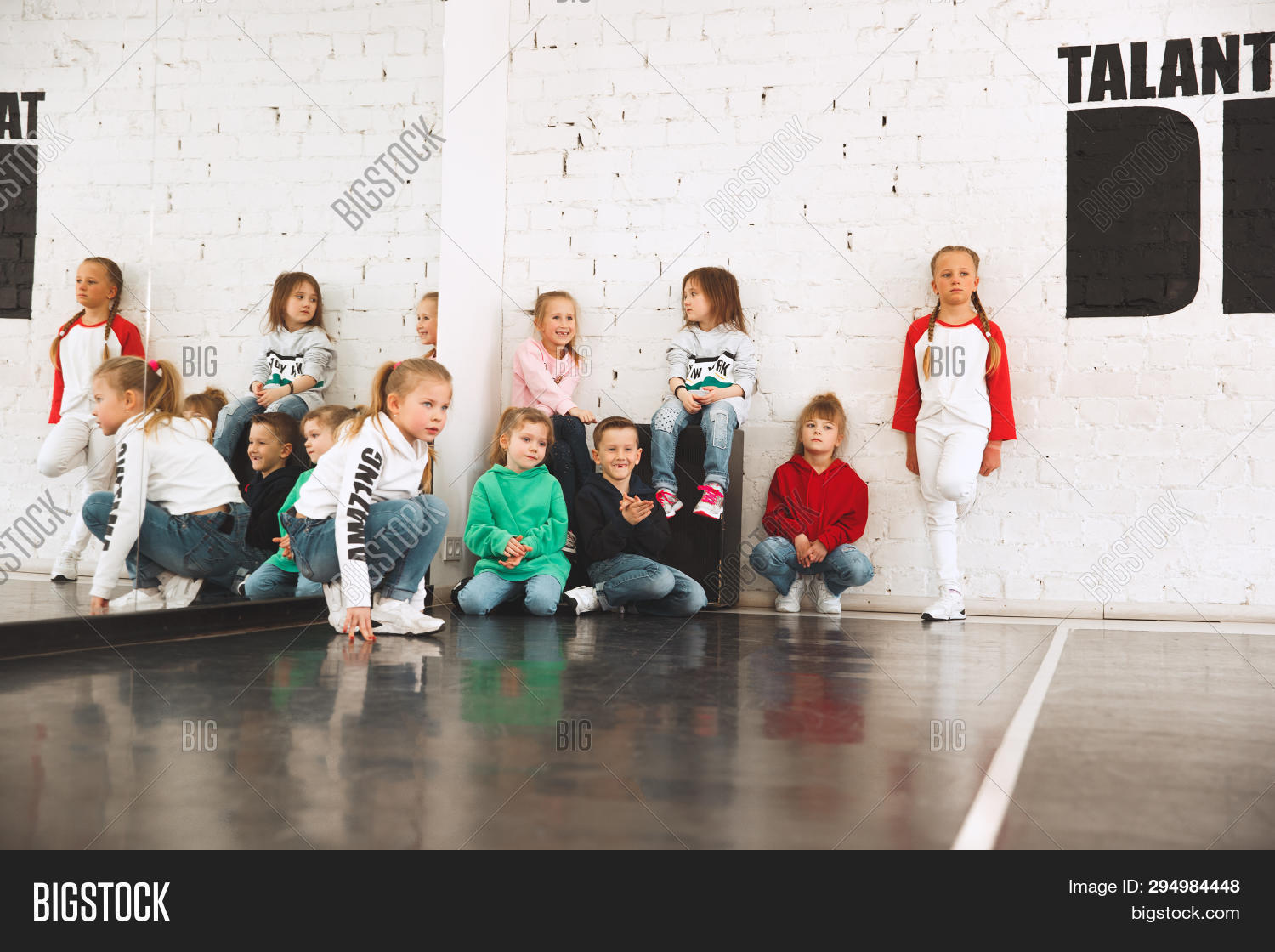 Kids Sitting Dance Image & Photo (Free Trial) | Bigstock