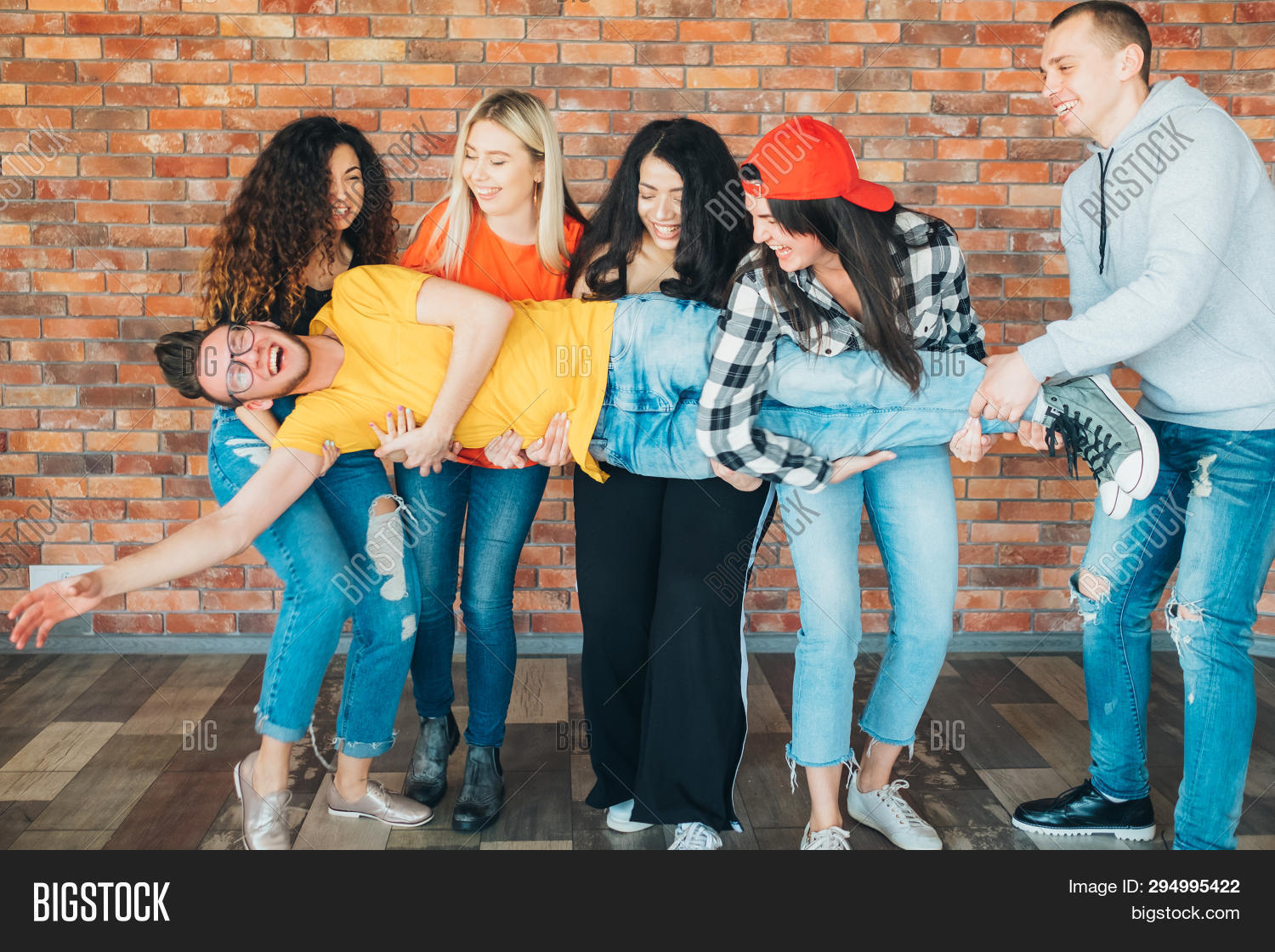 Friends Hangout. Fun Image & Photo (Free Trial) | Bigstock