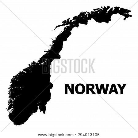 Vector Map Norway Vector & Photo (Free Trial) | Bigstock