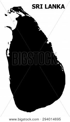 Vector Map Sri Lanka Vector & Photo (Free Trial) | Bigstock