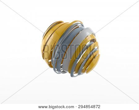 Sliced Sphere Breaks Image & Photo (Free Trial) | Bigstock