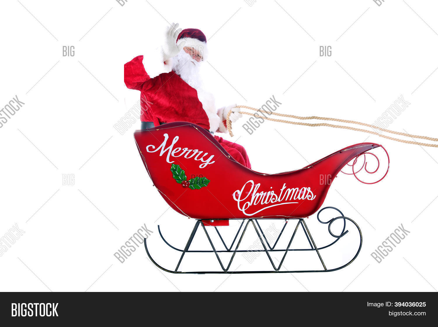 Santa Claus Waving. Image & Photo (Free Trial) | Bigstock