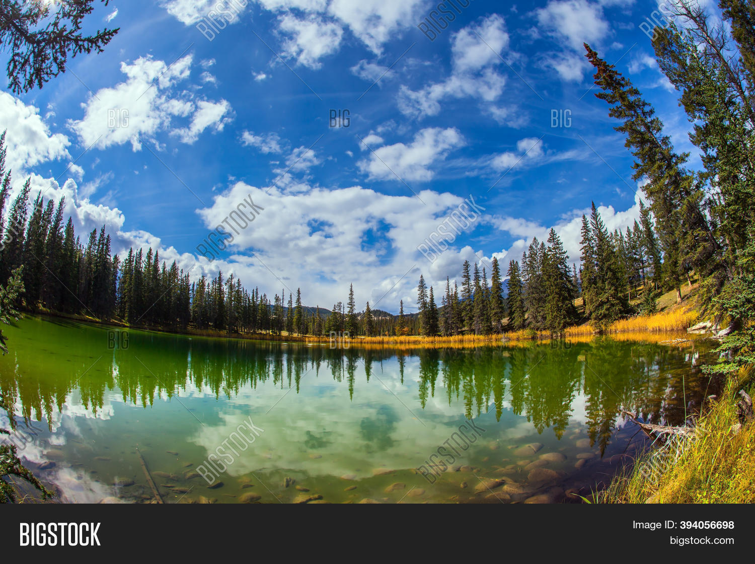 Small Round Lake Cold Image & Photo (Free Trial) | Bigstock