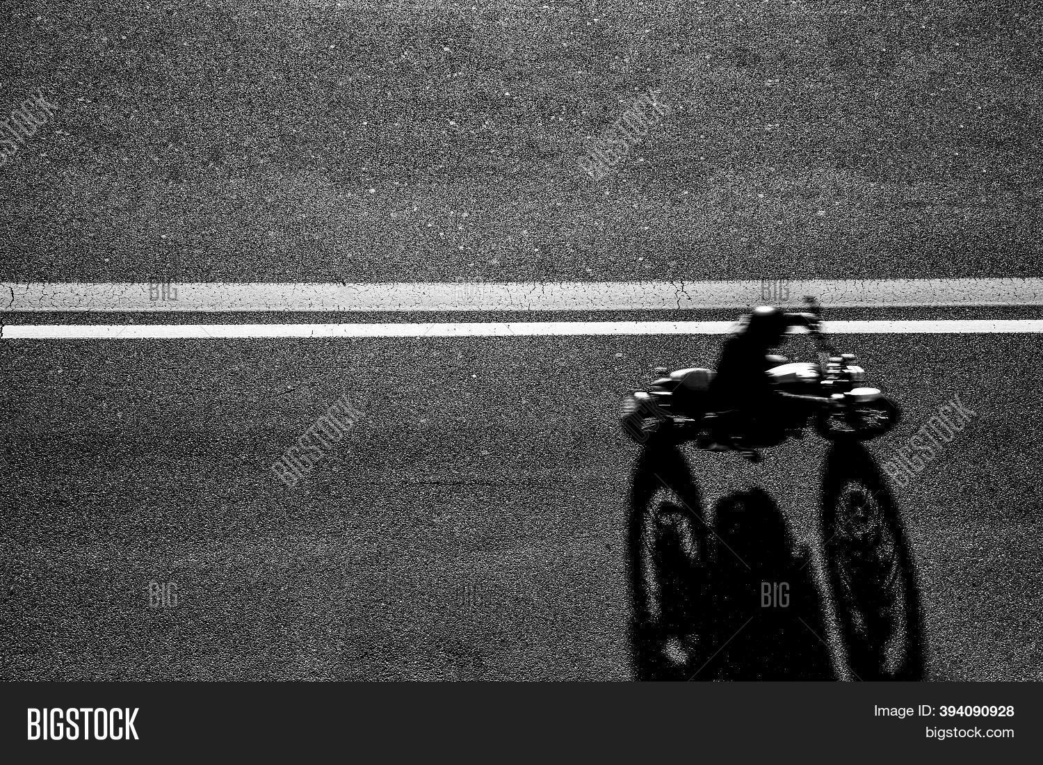 Top View Biker Driving Image & Photo (Free Trial) | Bigstock