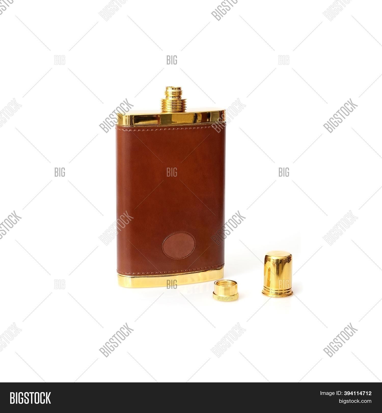 Gold Brandy Flask Image & Photo (Free Trial) | Bigstock