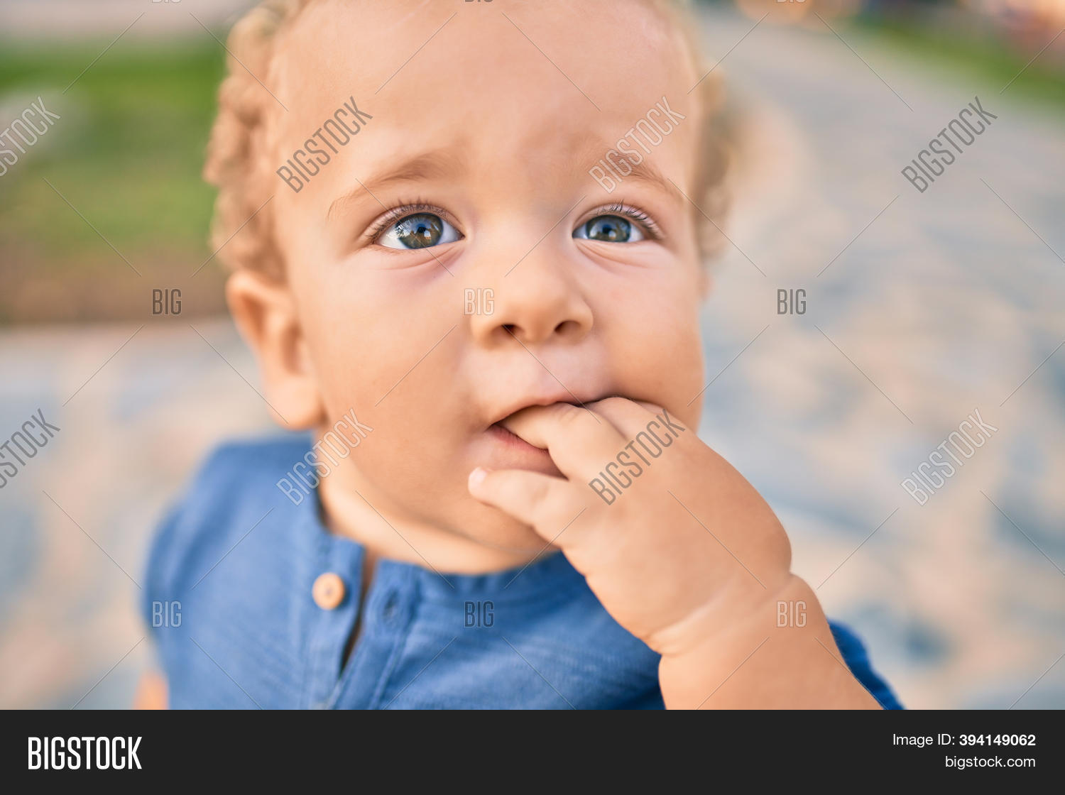 Sad Little Boy Putting Image & Photo (Free Trial) | Bigstock