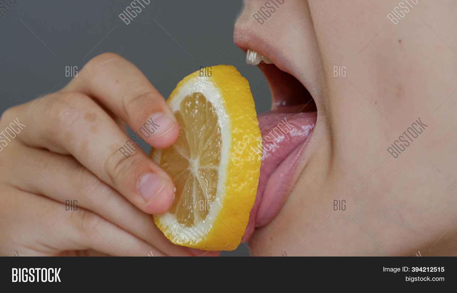 Kid Eating Lemon, Image & Photo (Free Trial) | Bigstock