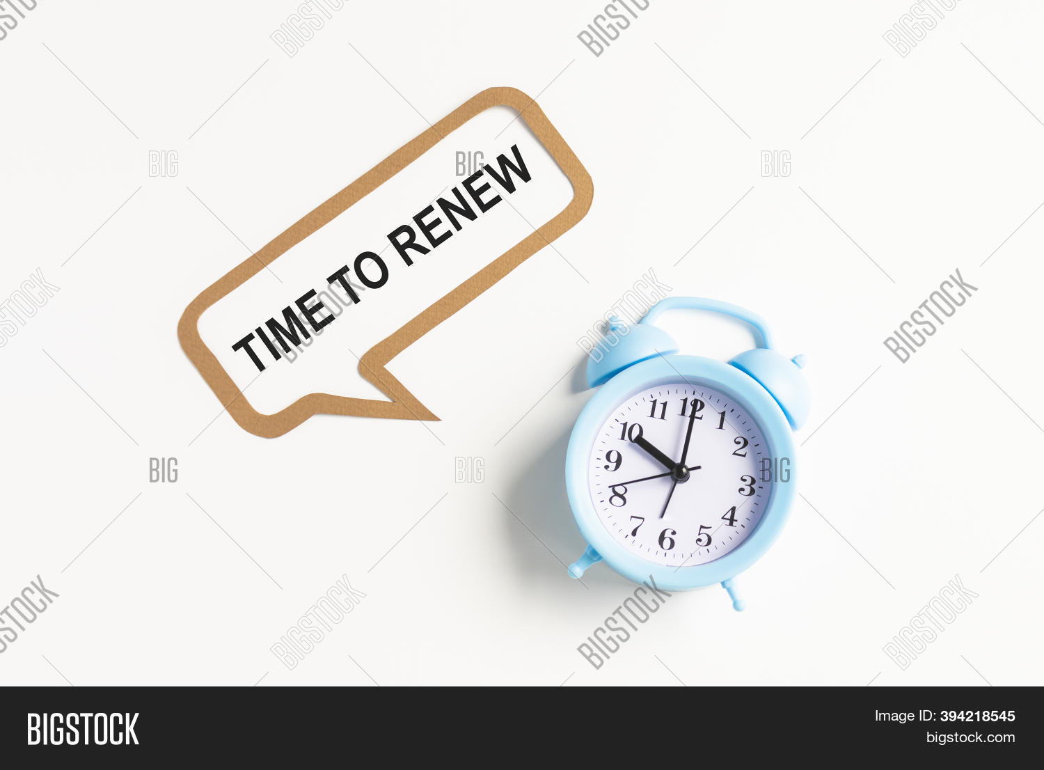 Time Renew Isolated On Image & Photo (Free Trial) | Bigstock