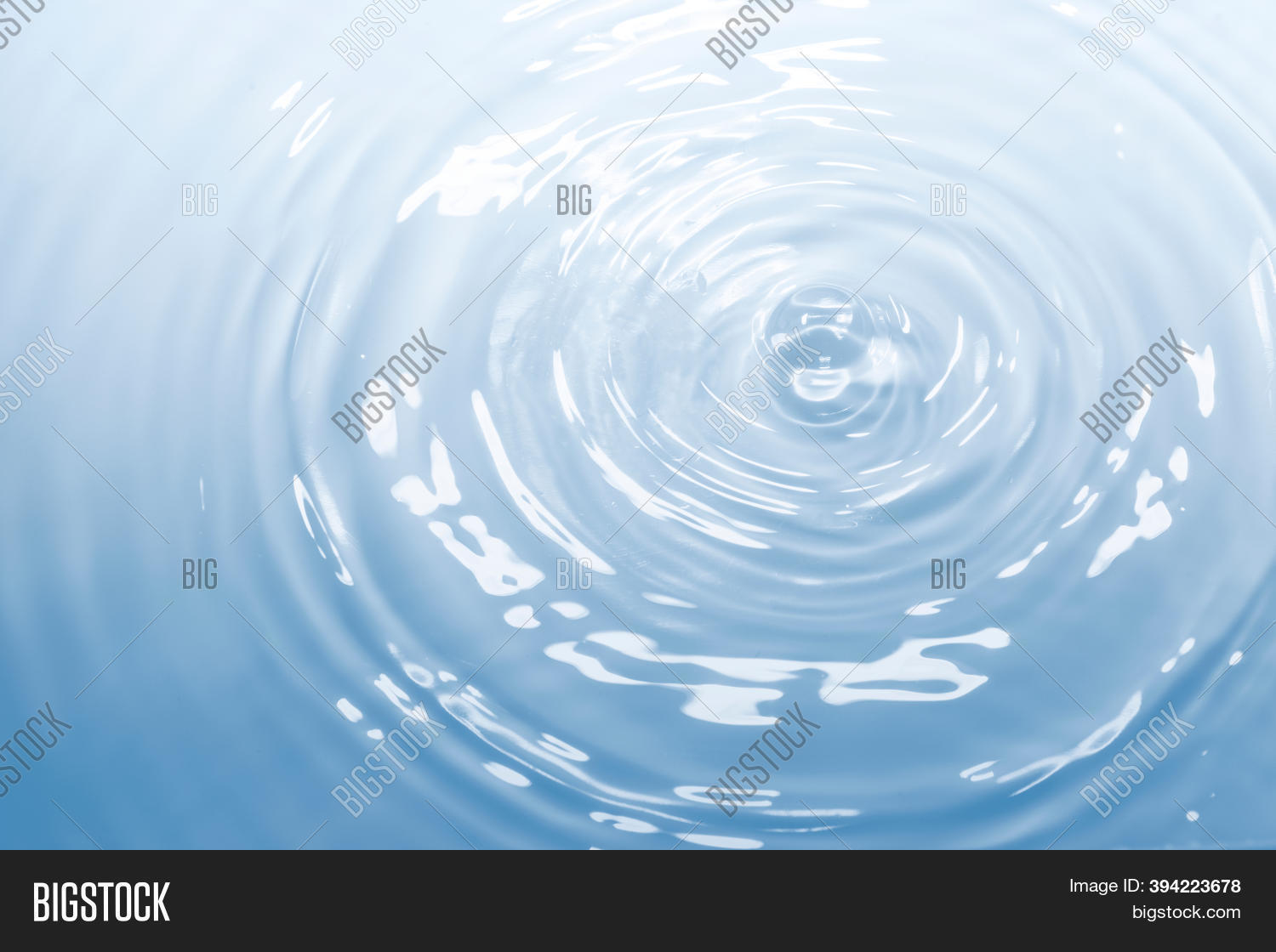 Blue Water Ripple Image & Photo (Free Trial) | Bigstock