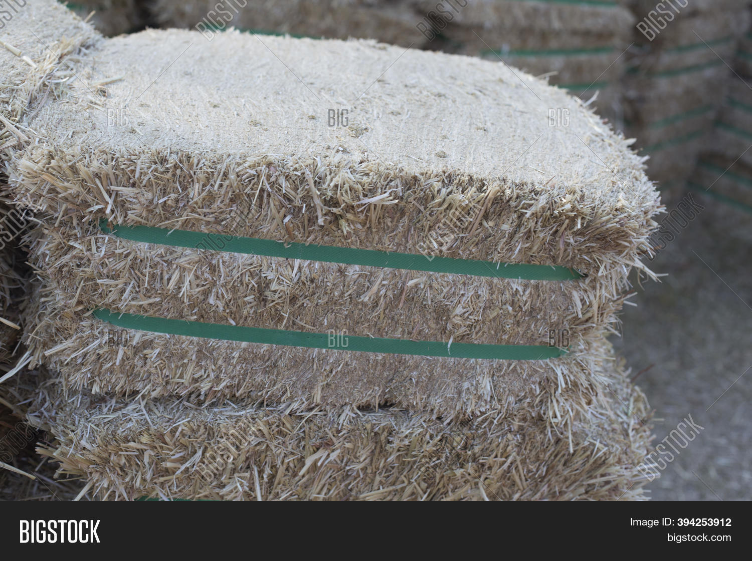 Stacks Dry Straw. Image & Photo (Free Trial) | Bigstock