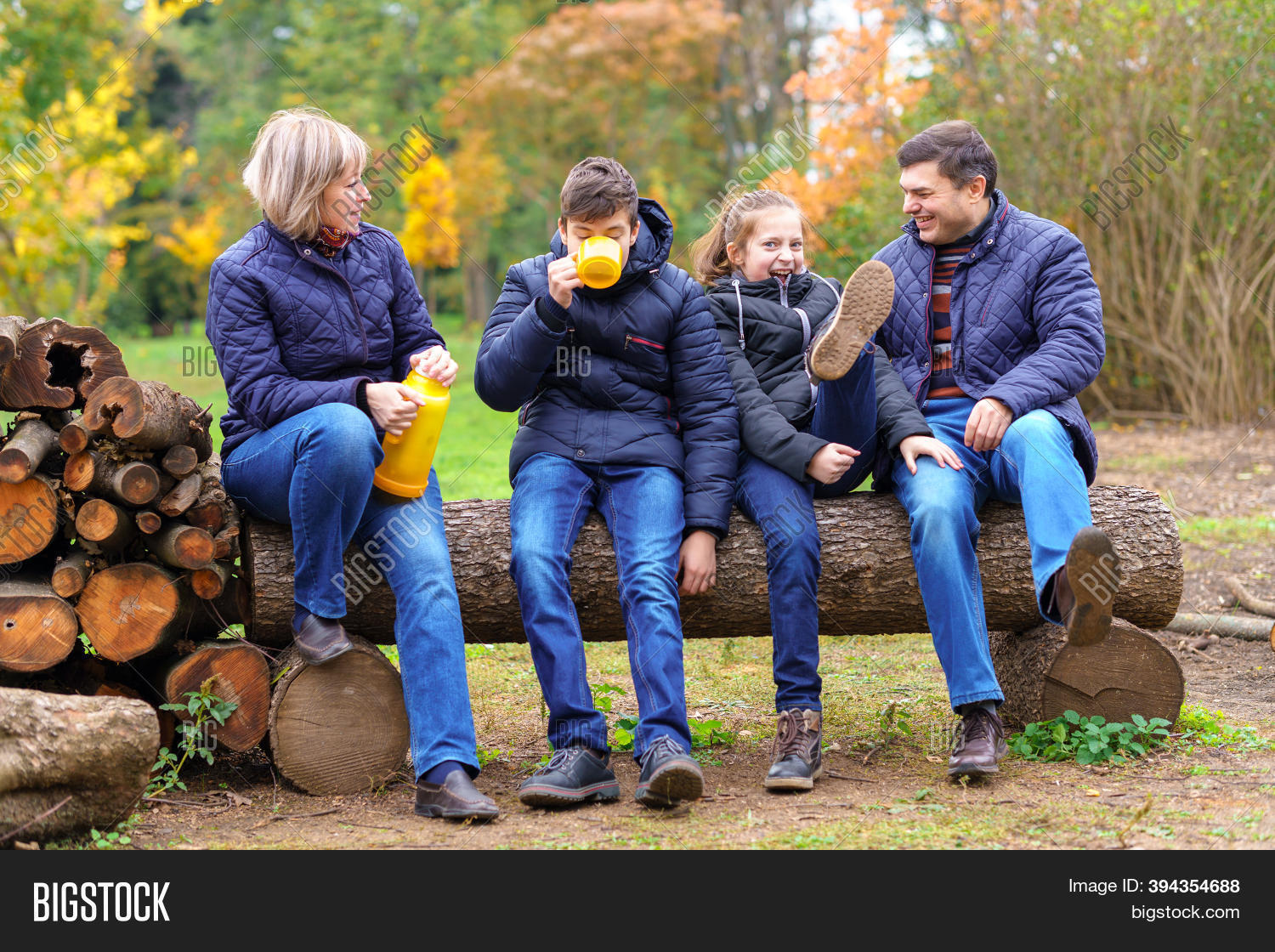 Family Relaxing Image & Photo (Free Trial) | Bigstock