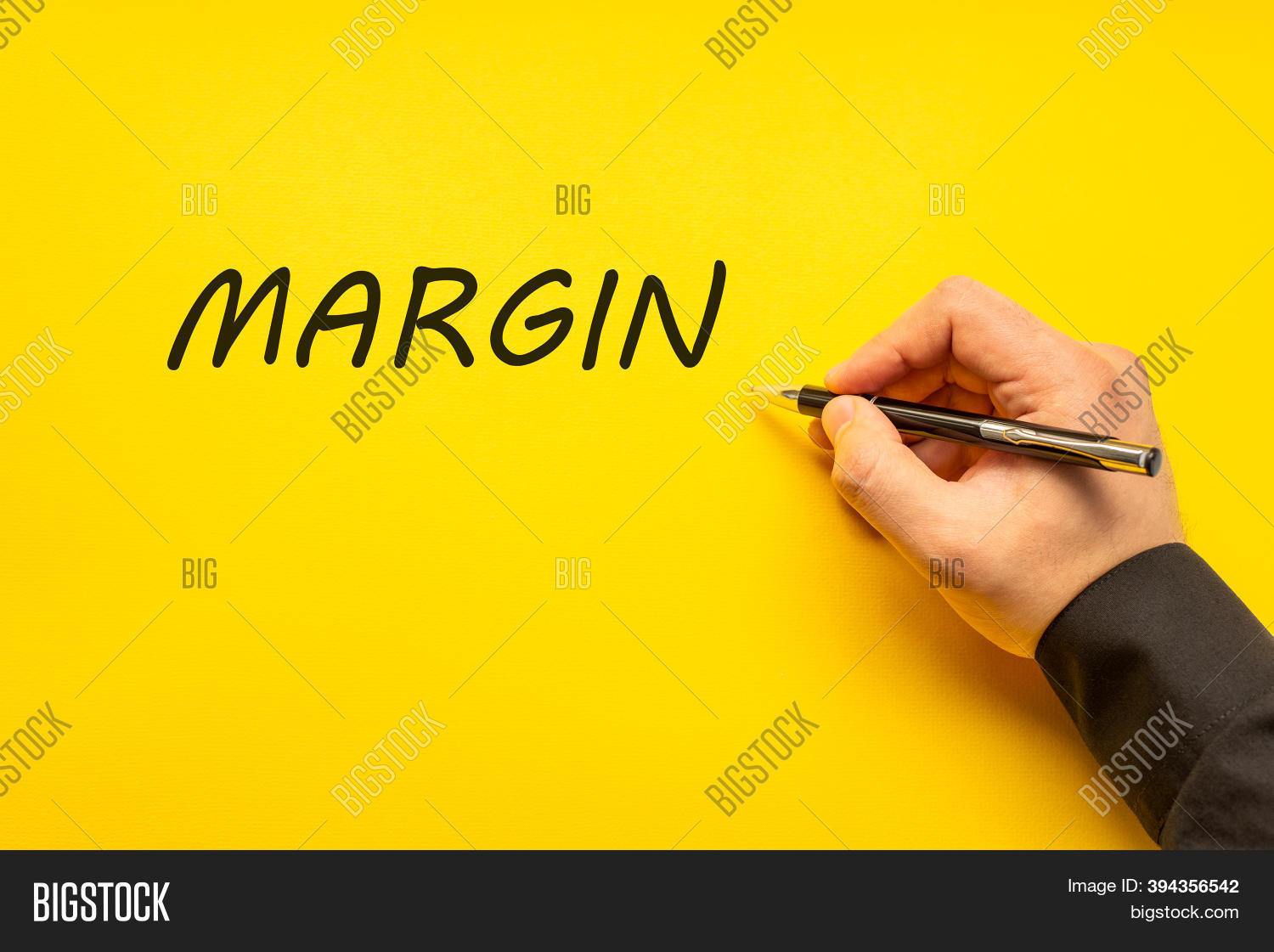 Male Hand Writes Black Image & Photo (Free Trial) | Bigstock