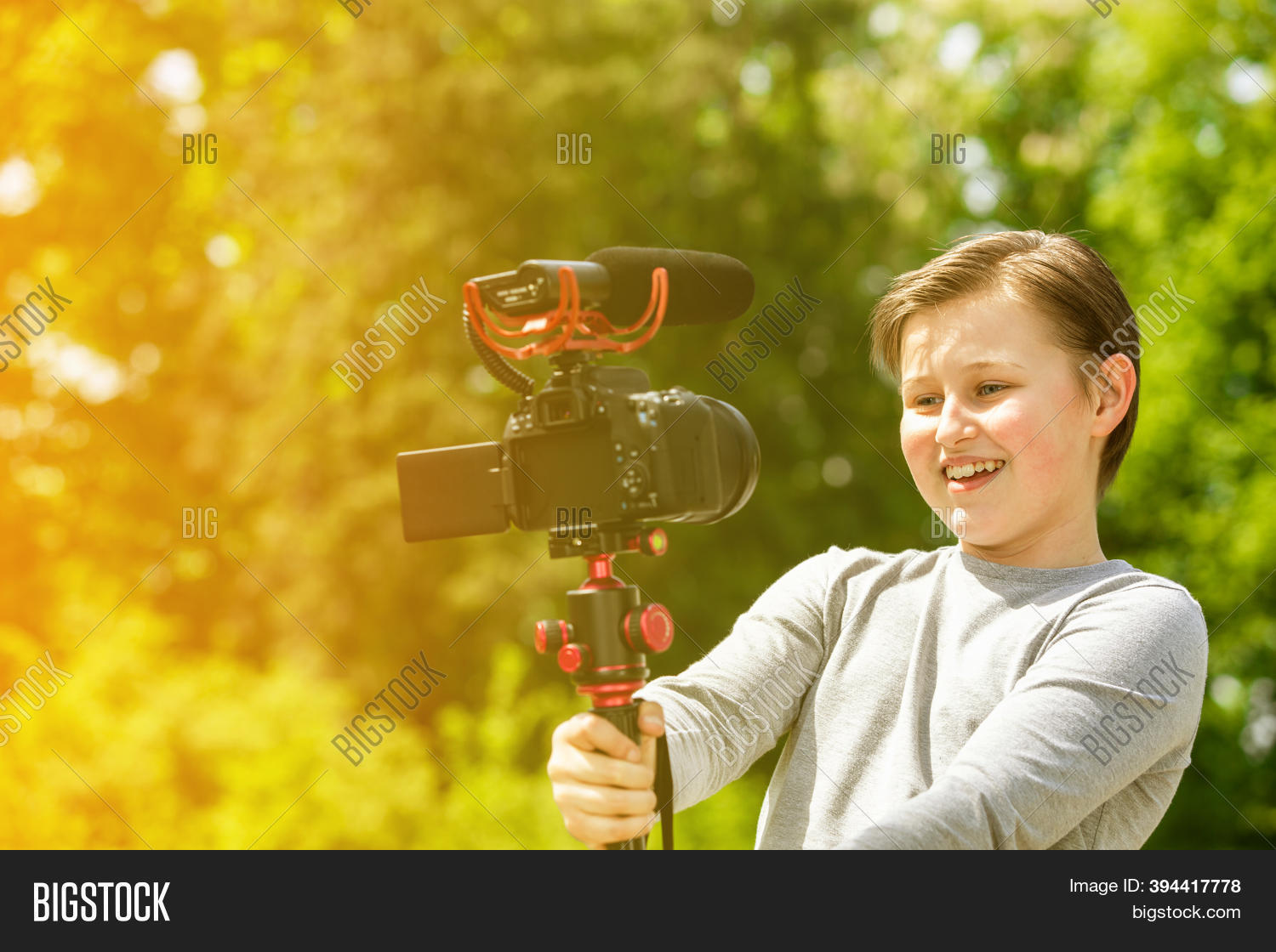 Young Vlogger Image & Photo (Free Trial) | Bigstock