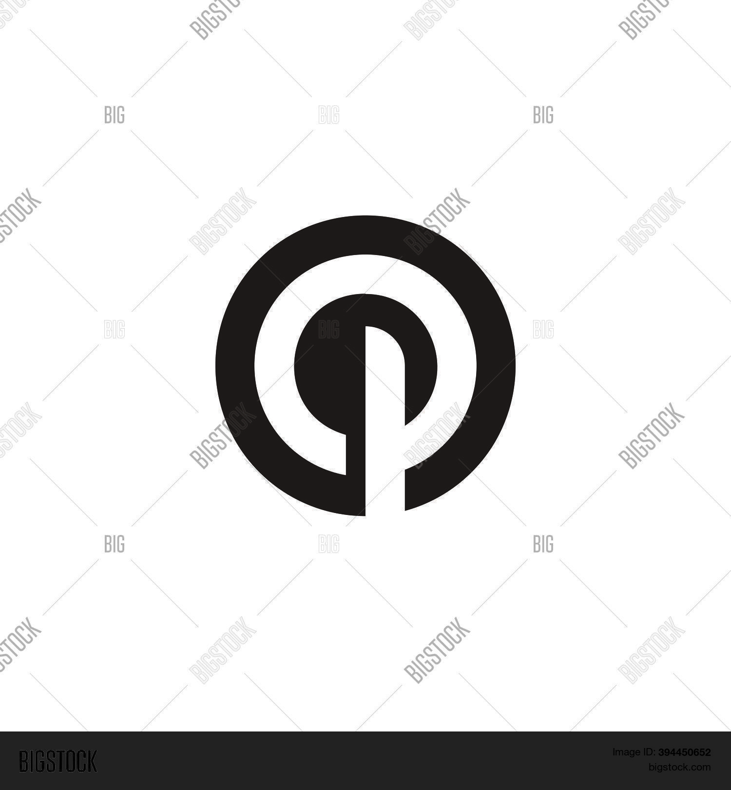 Letter P Loop Vector & Photo (Free Trial) | Bigstock