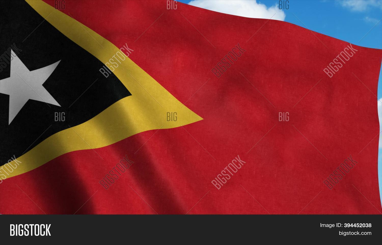 East Timor Flag Waving Image & Photo (Free Trial) | Bigstock