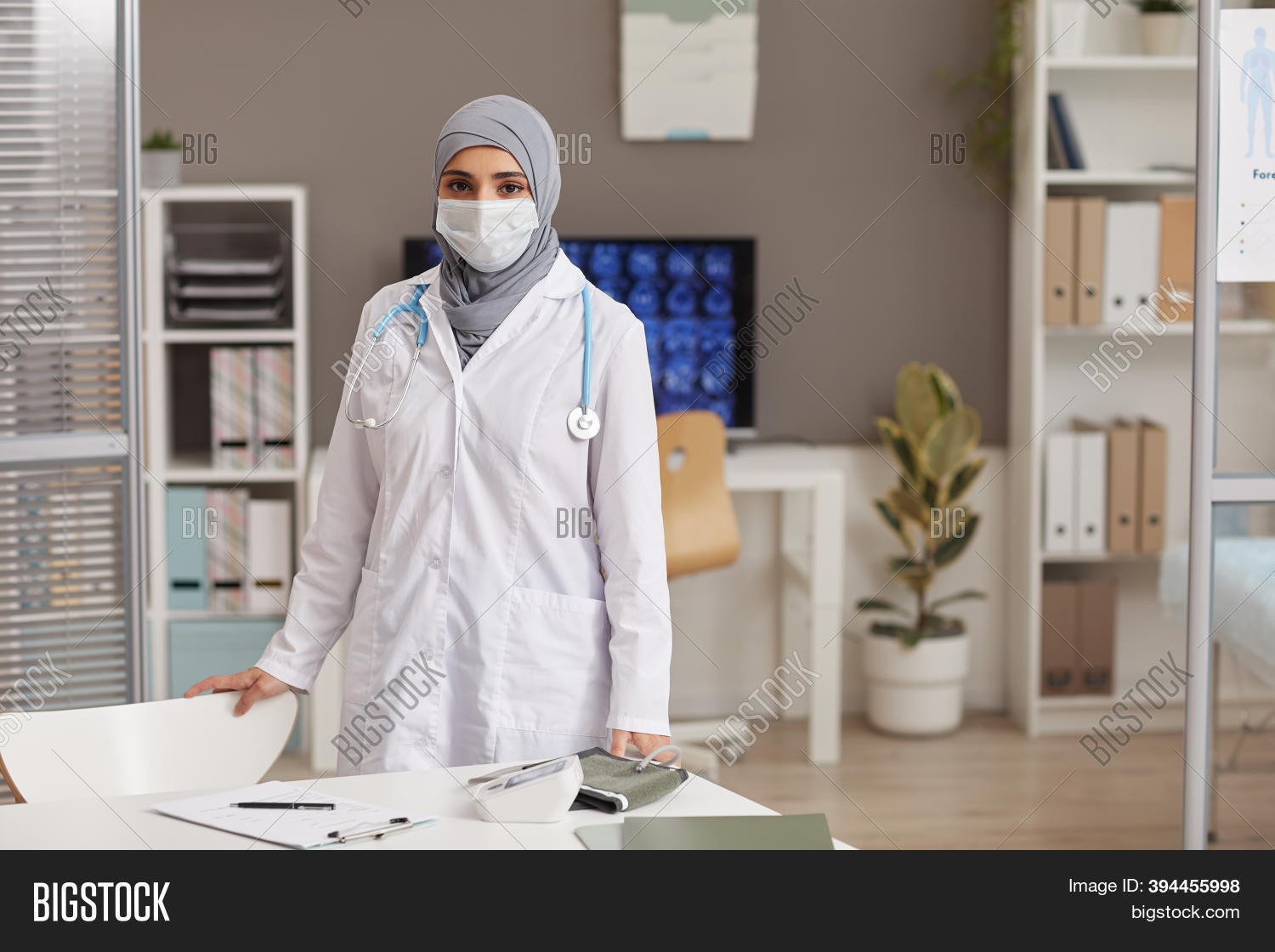 Portrait Muslim Doctor Image & Photo (Free Trial) | Bigstock