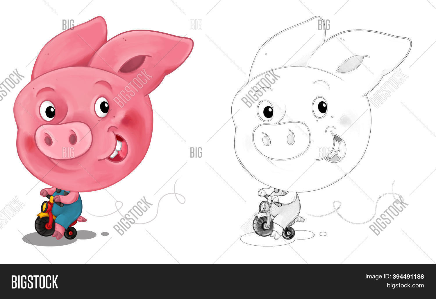 Cartoon Happy Scene Image & Photo (Free Trial) | Bigstock