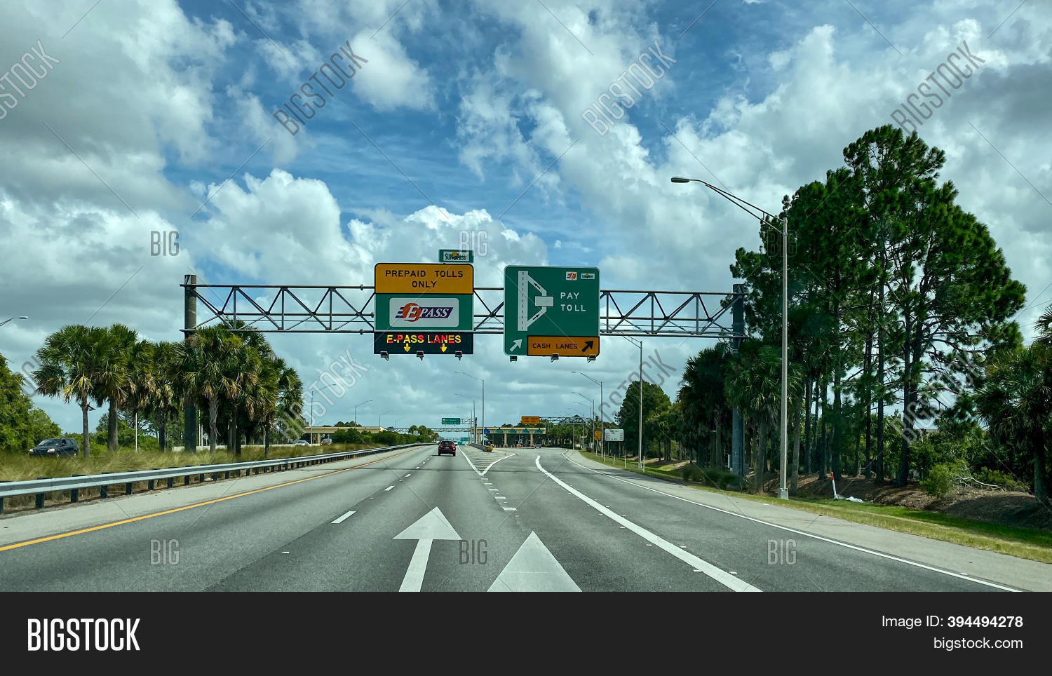 Toll Road Sign That Image & Photo (Free Trial) | Bigstock