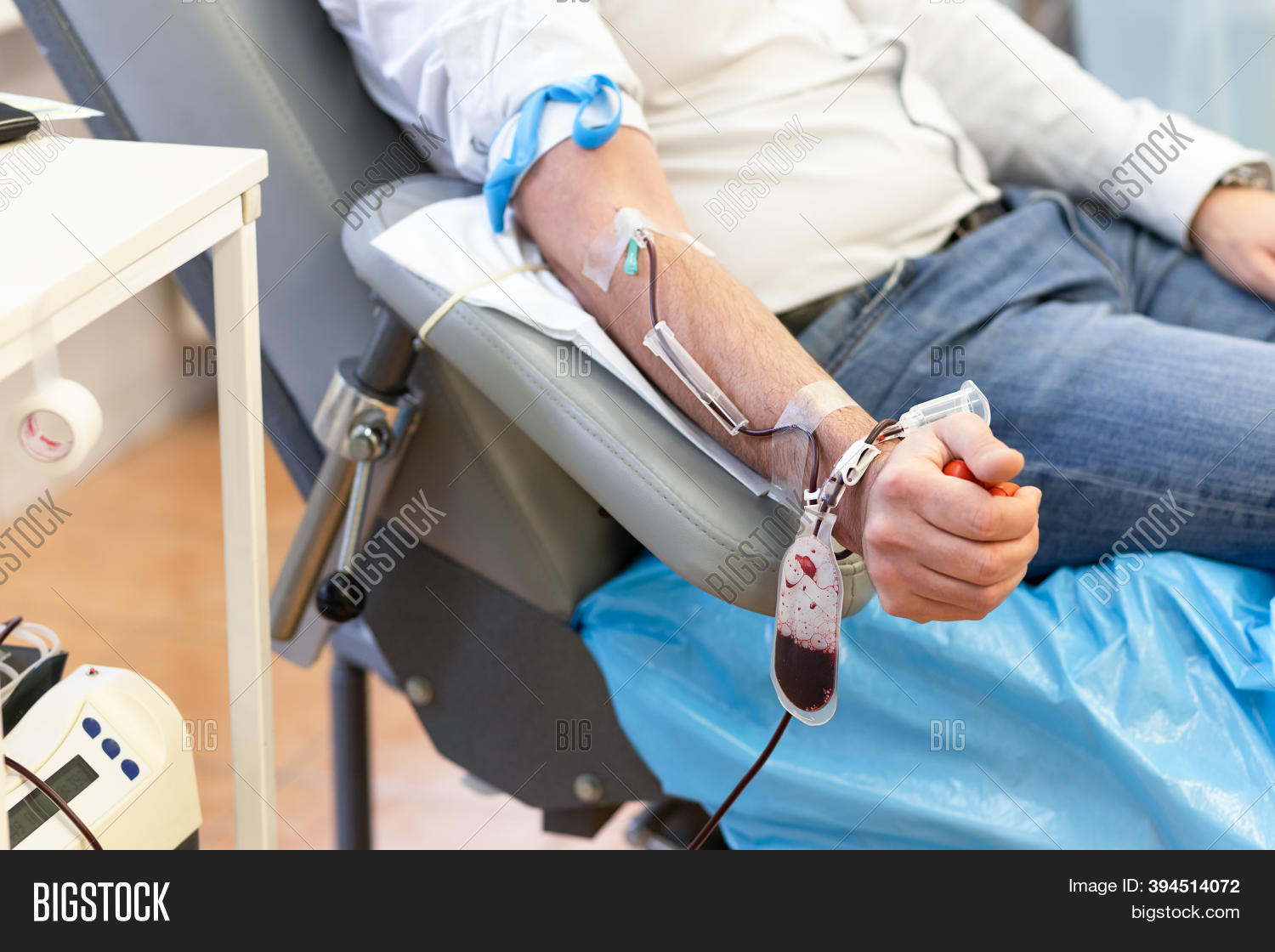 Male Hand Dropper, Bag Image & Photo (Free Trial) | Bigstock