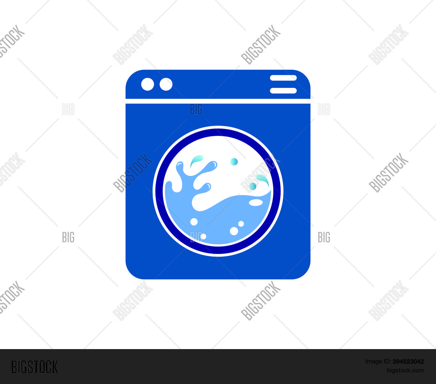 Washing Clothes Logo Vector & Photo (Free Trial) | Bigstock