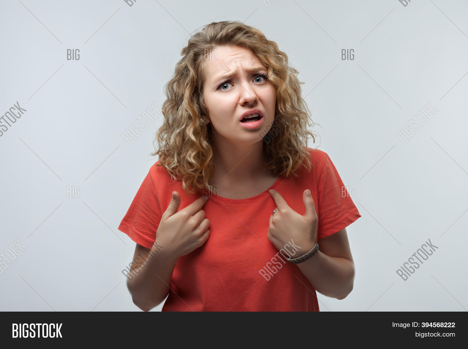Photo Indignant Blonde Image & Photo (Free Trial) | Bigstock