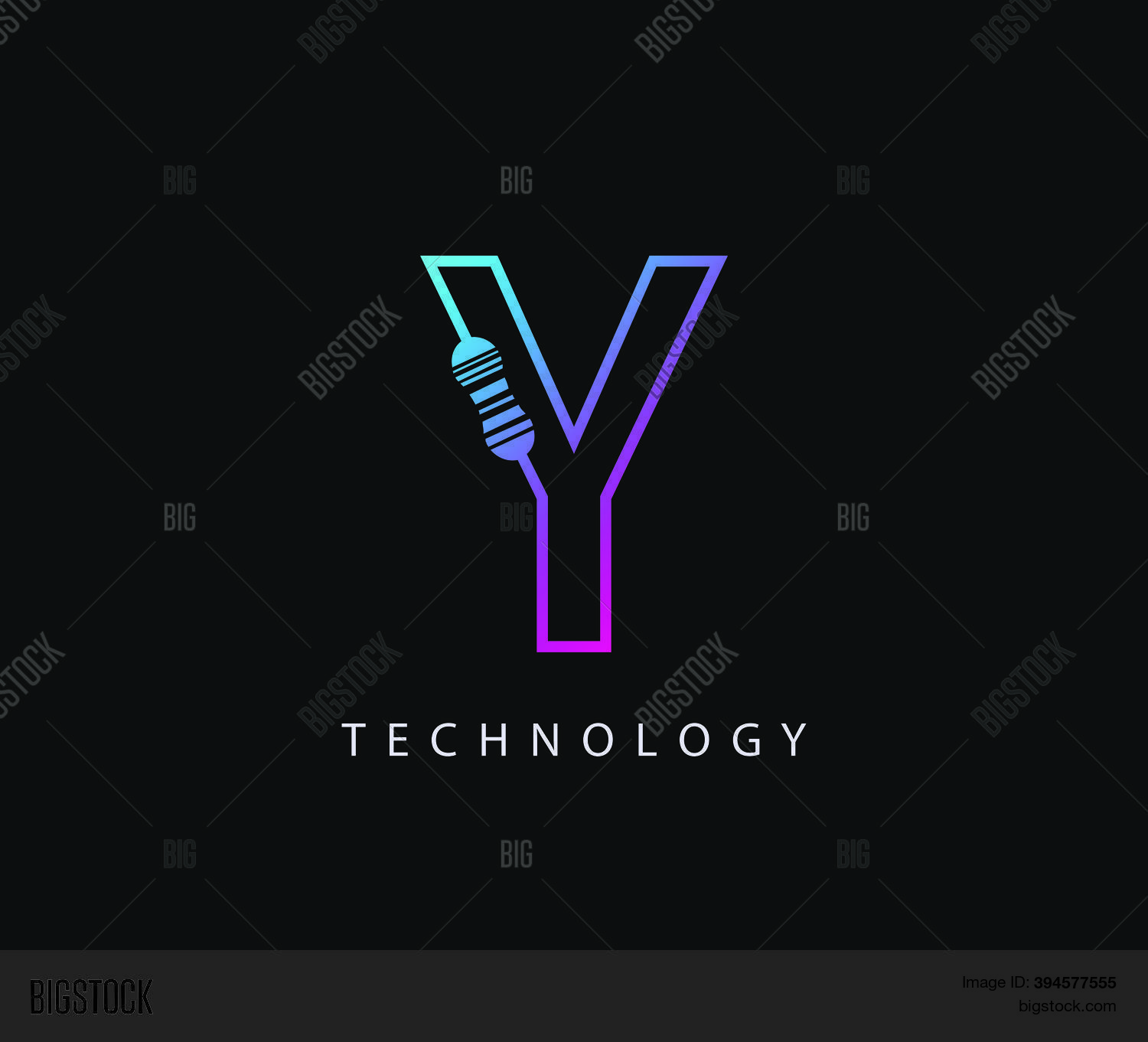 Electrical Y Letter Vector & Photo (Free Trial) | Bigstock