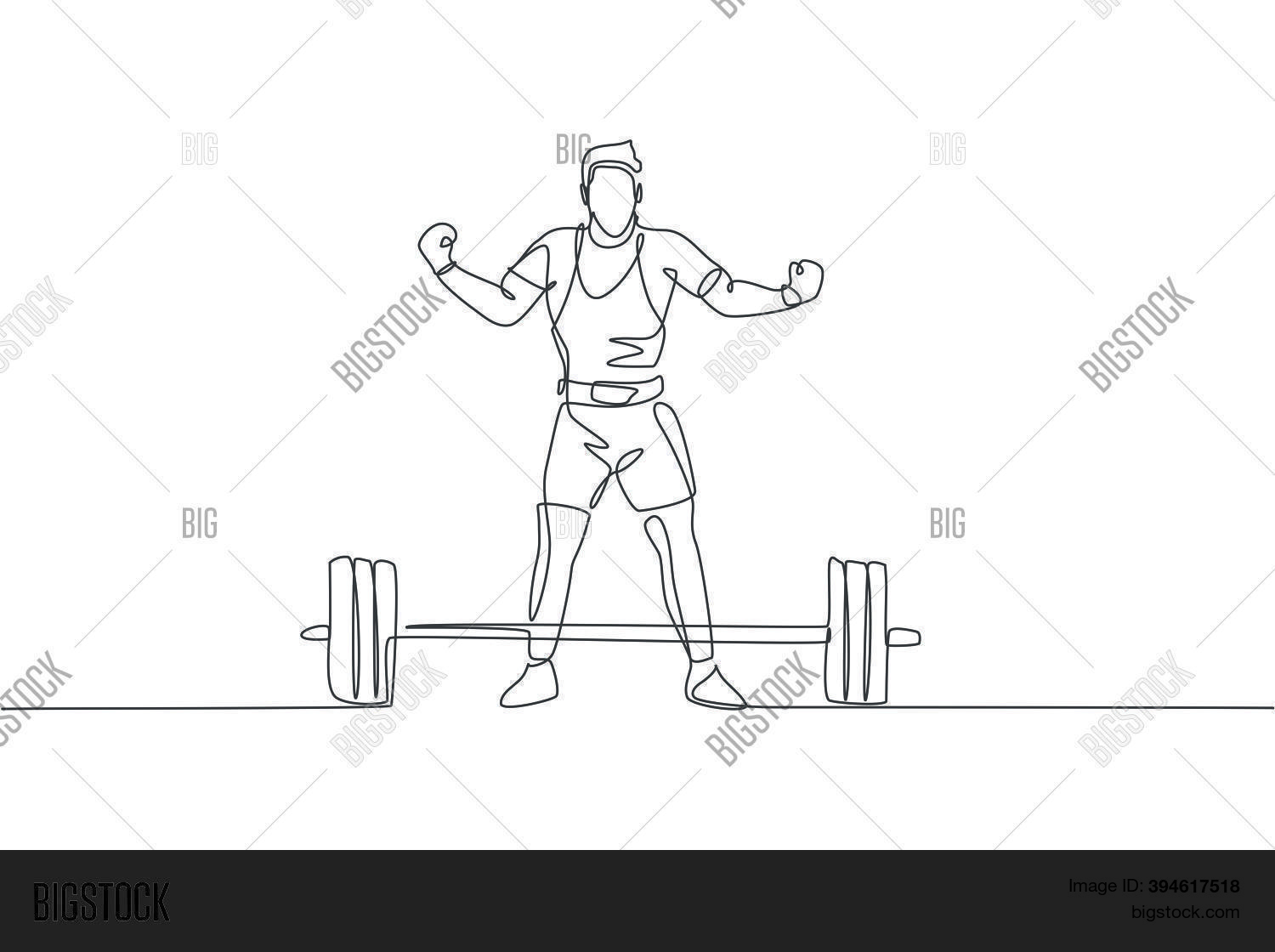 One Single Line Vector & Photo (Free Trial) | Bigstock