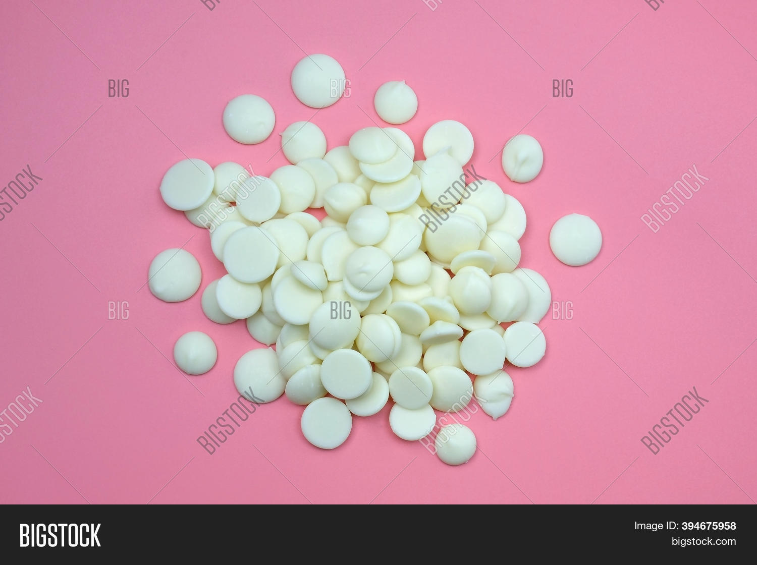 White Chocolate Drops Image & Photo (Free Trial) | Bigstock