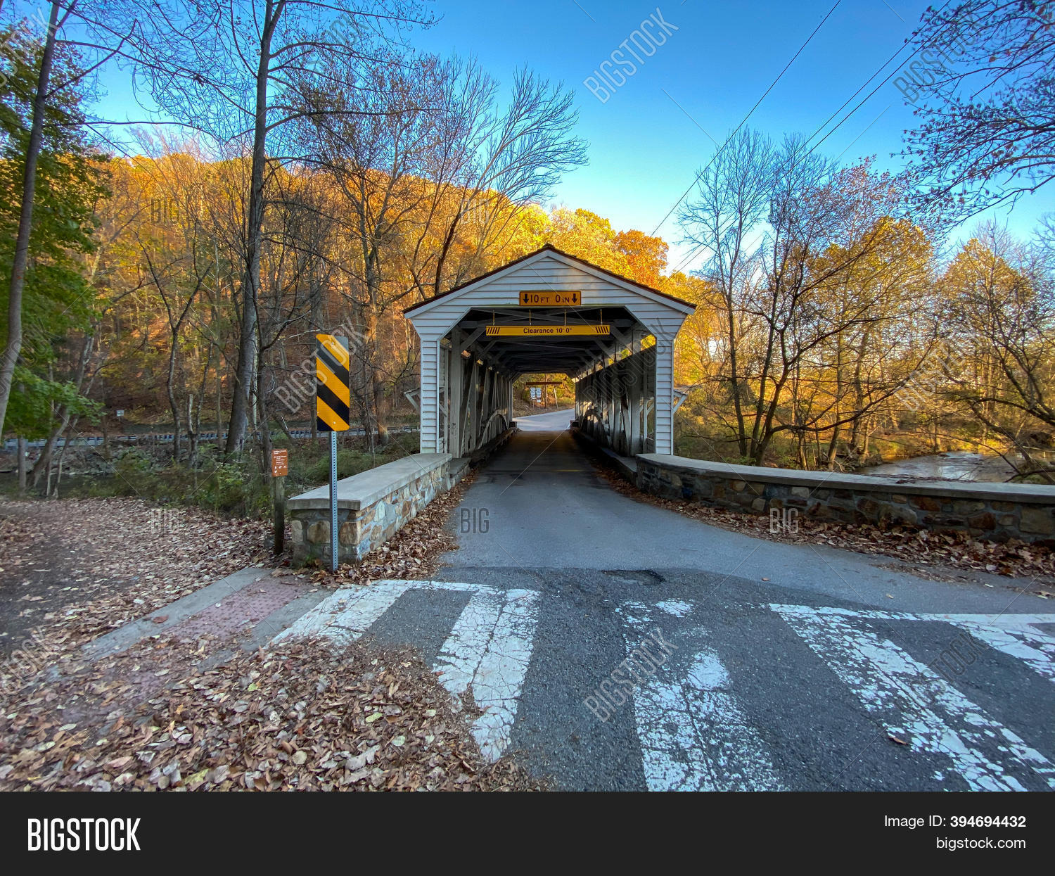 Knox Covered Bridge On Image & Photo (Free Trial) | Bigstock