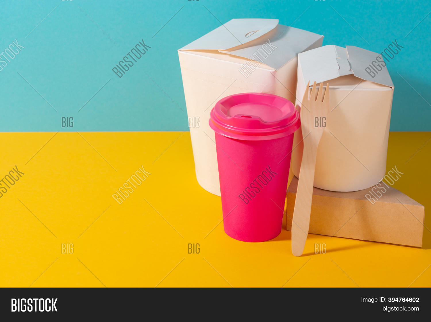 Set Take-away Packages Image & Photo (Free Trial) | Bigstock