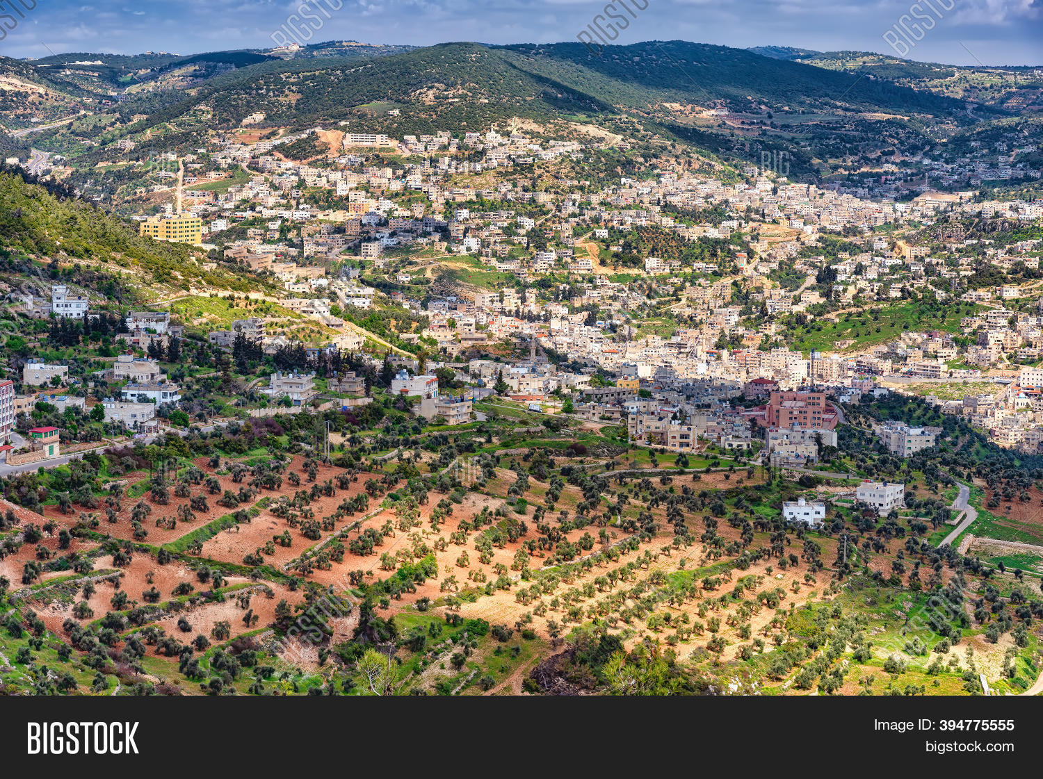 Aerial View Ajloun Image & Photo (Free Trial) | Bigstock