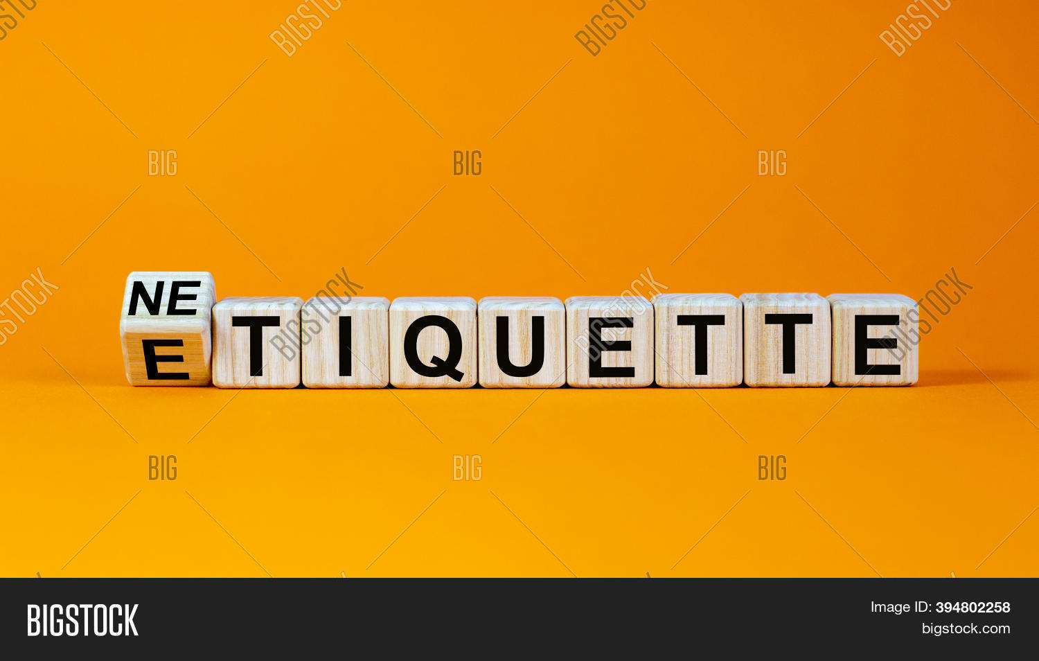 Etiquette Netiquette. Image & Photo (Free Trial) | Bigstock