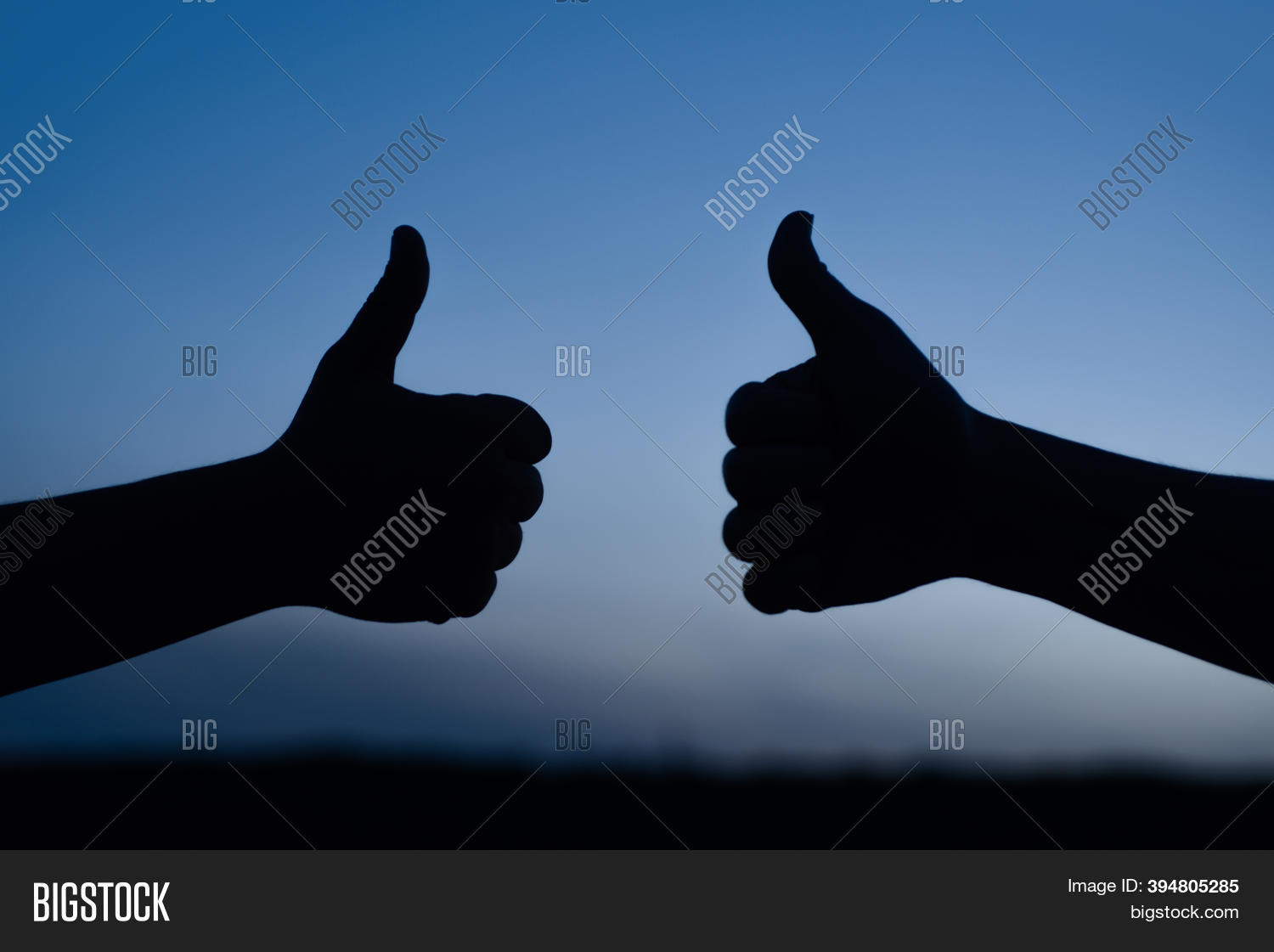 Thumbs . Agree. Accept Image & Photo (Free Trial) | Bigstock