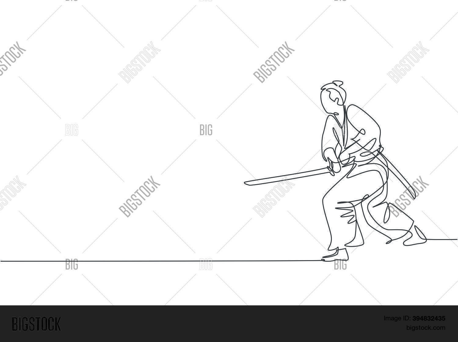 One Single Line Vector & Photo (Free Trial) | Bigstock