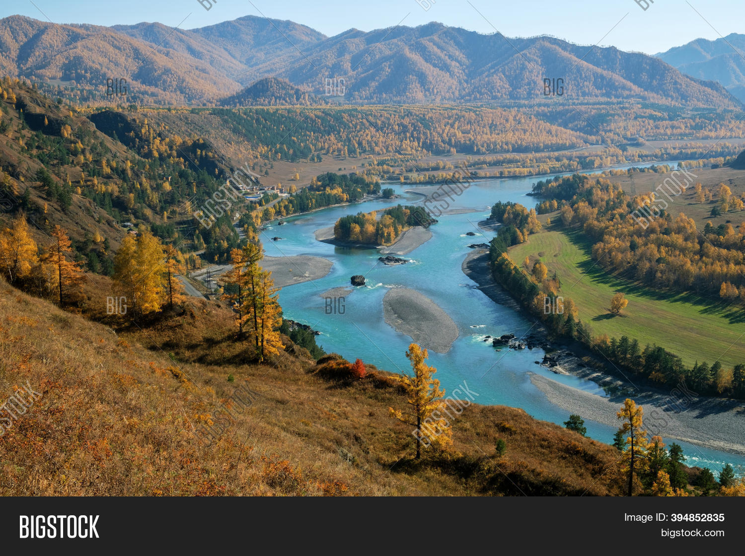Scenic View Katun Image & Photo (Free Trial) | Bigstock