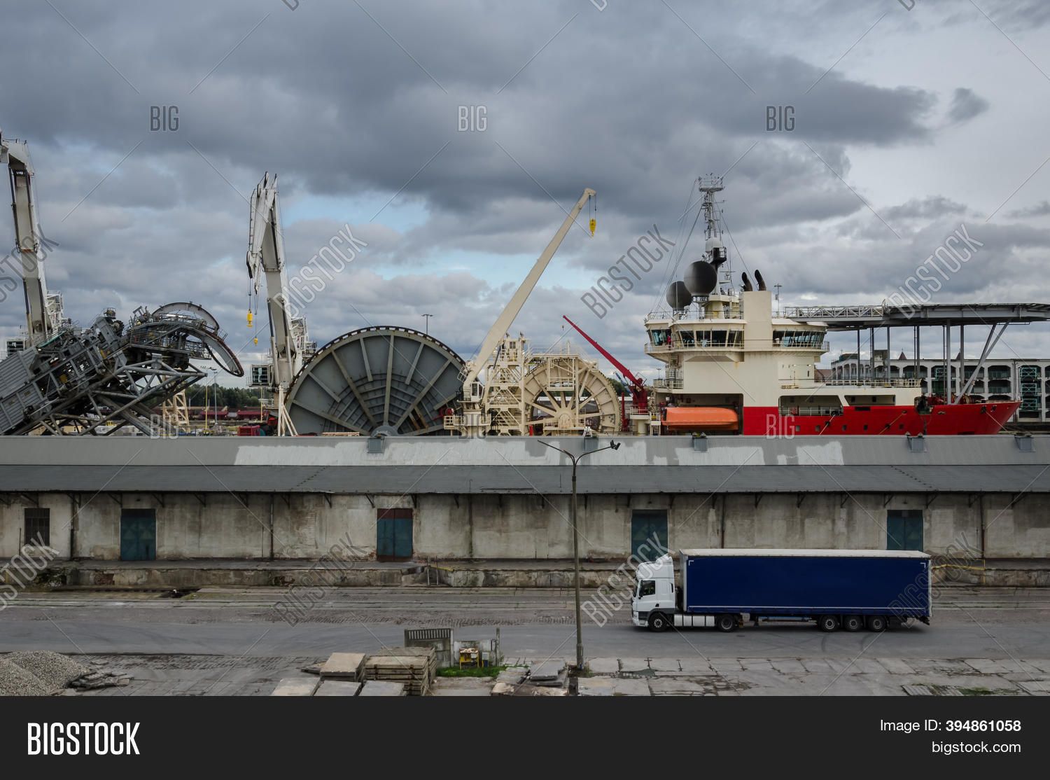 Ship Seaport - Image & Photo (Free Trial) | Bigstock