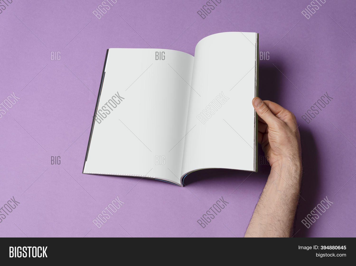 Male Hand Opened Book- Image & Photo (Free Trial) | Bigstock