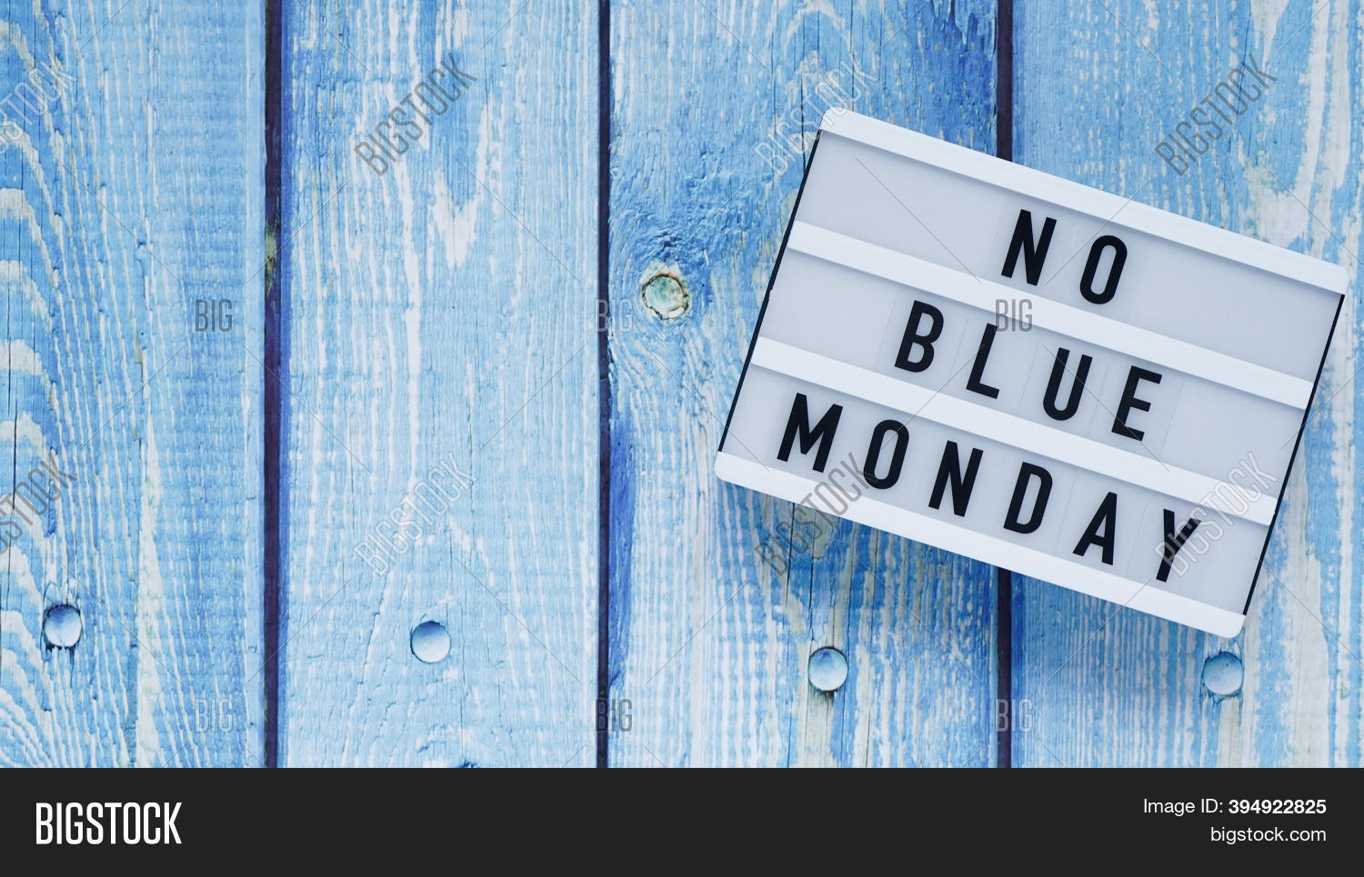 Blue Monday Day Banner Image & Photo (Free Trial) | Bigstock