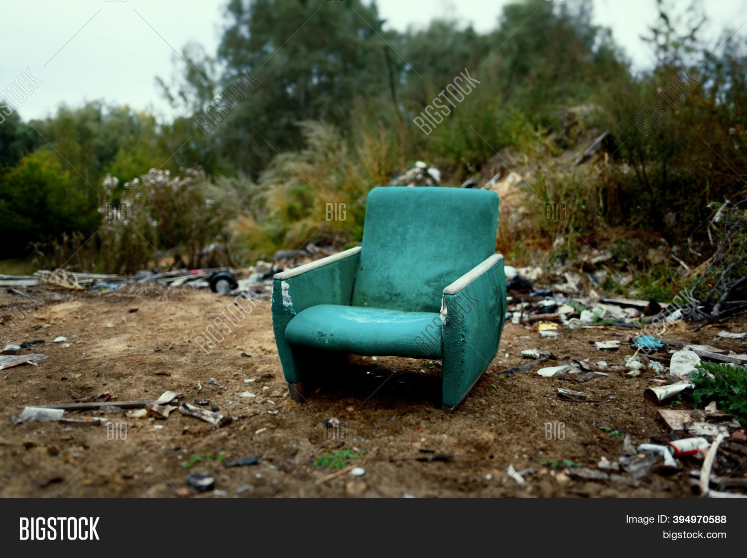 Old Chair Landfill. Image & Photo (Free Trial) | Bigstock