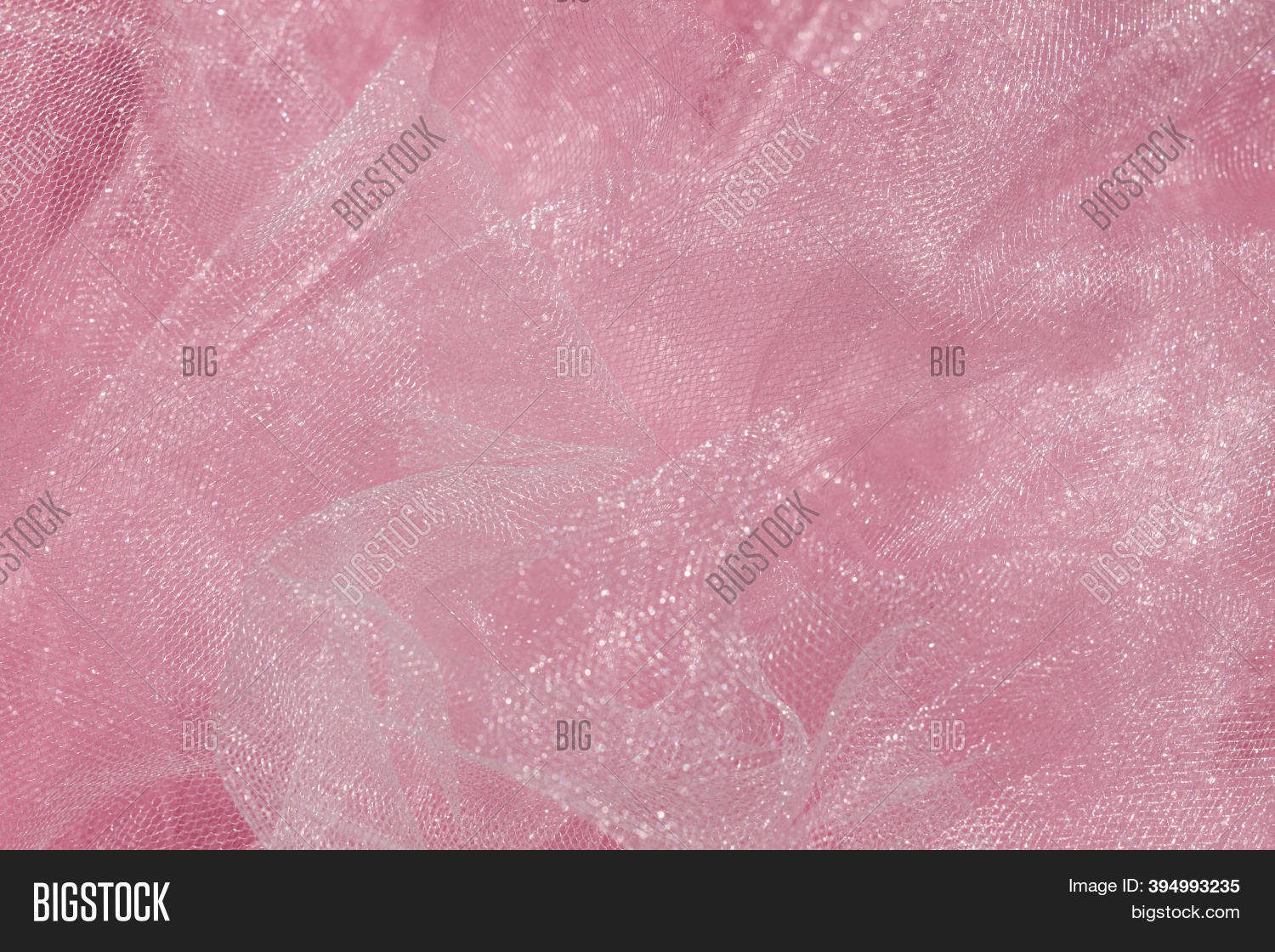 Pink Tulle Fabric Image & Photo (Free Trial) | Bigstock