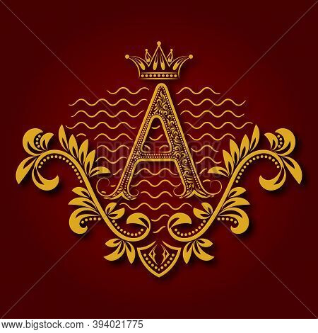 Letter Heraldic Vector & Photo (Free Trial) | Bigstock