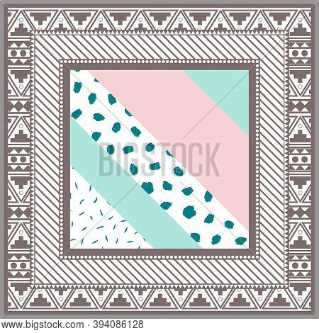 Abstract Scarf Design Vector & Photo (Free Trial) | Bigstock