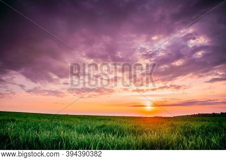 Spring Sunset Sky Image & Photo (Free Trial) | Bigstock