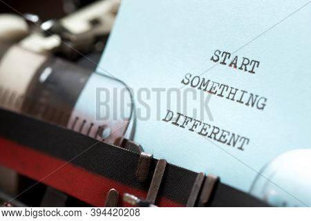 Start Something Image & Photo (Free Trial) | Bigstock