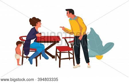 Family During Quarrel Vector & Photo (Free Trial) | Bigstock