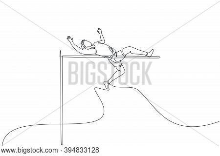 High Jump Bar Drawing