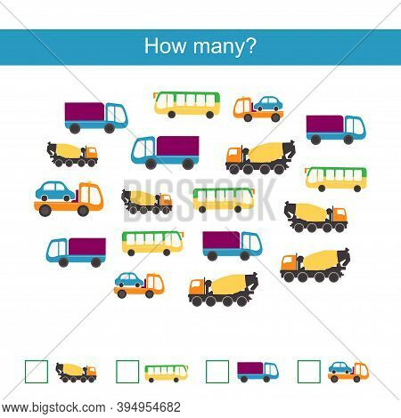 Count How Many Cars Vector & Photo (Free Trial) | Bigstock
